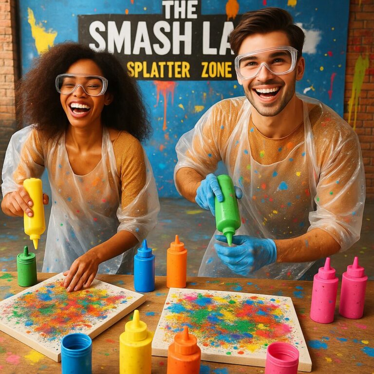 Splatter Buddies Paint Session - The Smash Lab