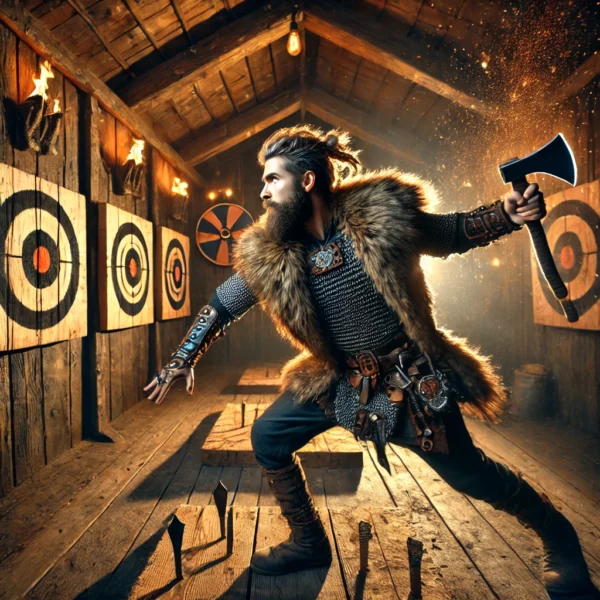The Viking’s Axe Throwing Session - The Smash Lab